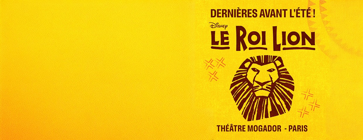 Comédie Musicale Le Roi Lion au Théâtre Mogador